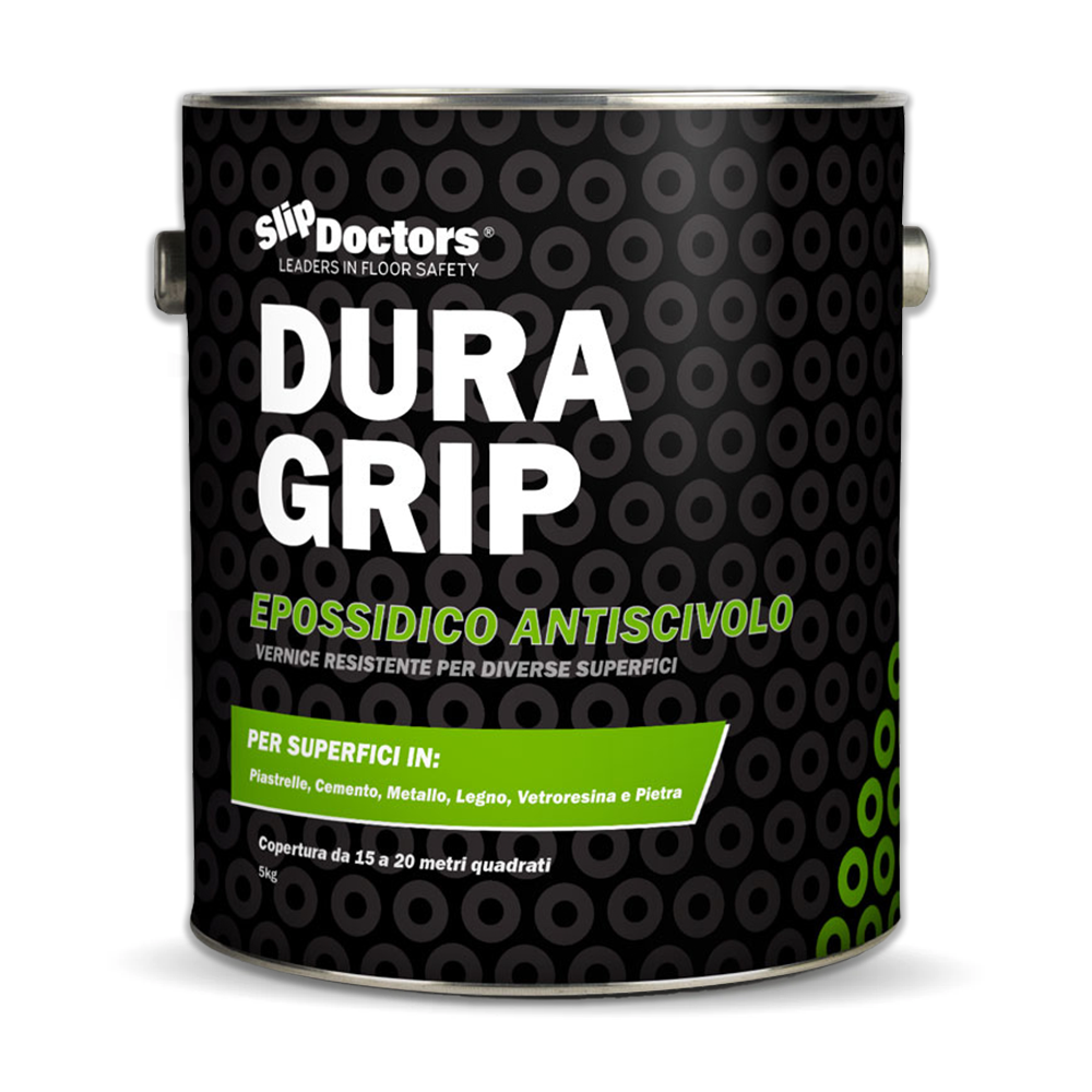 Non-slip epoxy paint - Dura Grip E2 for industrial and residential floors